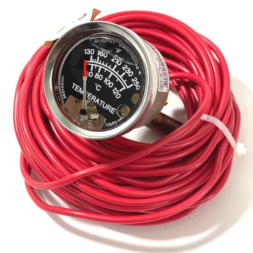 A20TG-OS-250-45-1/2: 2" Temperature gage; Oil Sealed; 130-250 temp ...