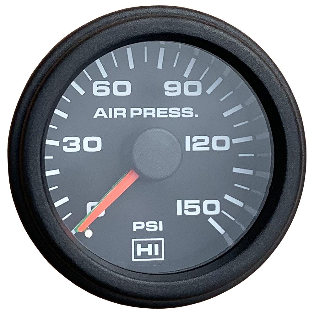 Dual Air Pressure Gauge, 0-150 psi (110-105-1R-1)