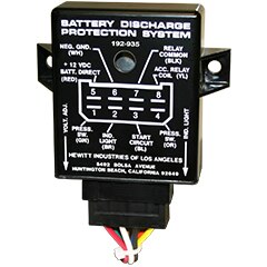 Battery Discharge Protection System with Auto Reset