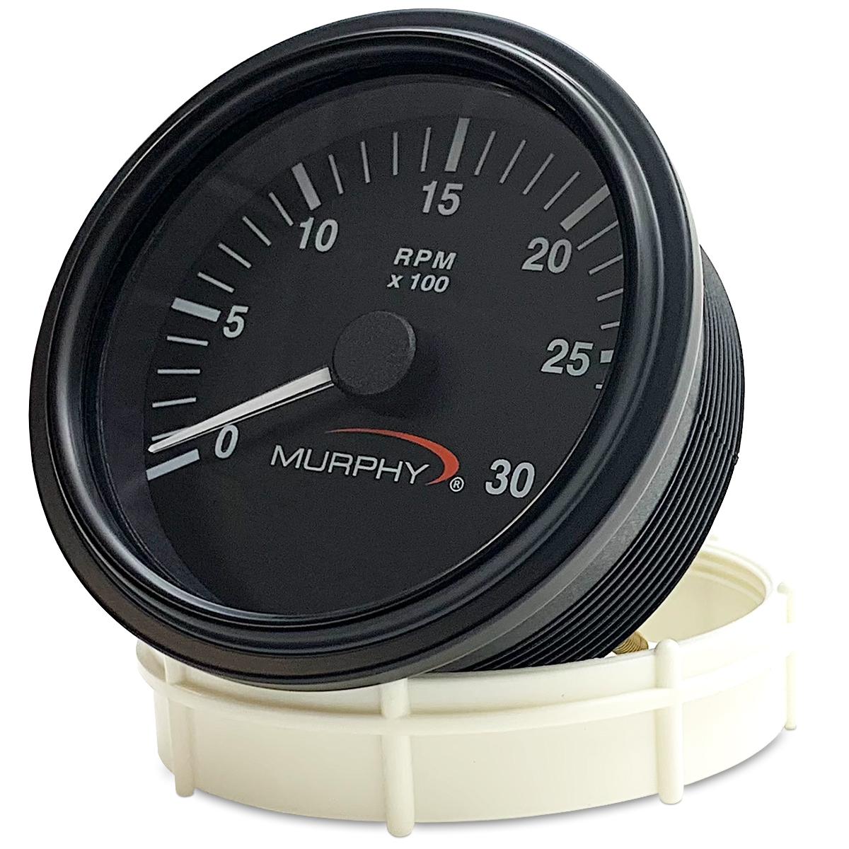 AT-30-A (20700246): 12/24 VDC Analog Tachometer