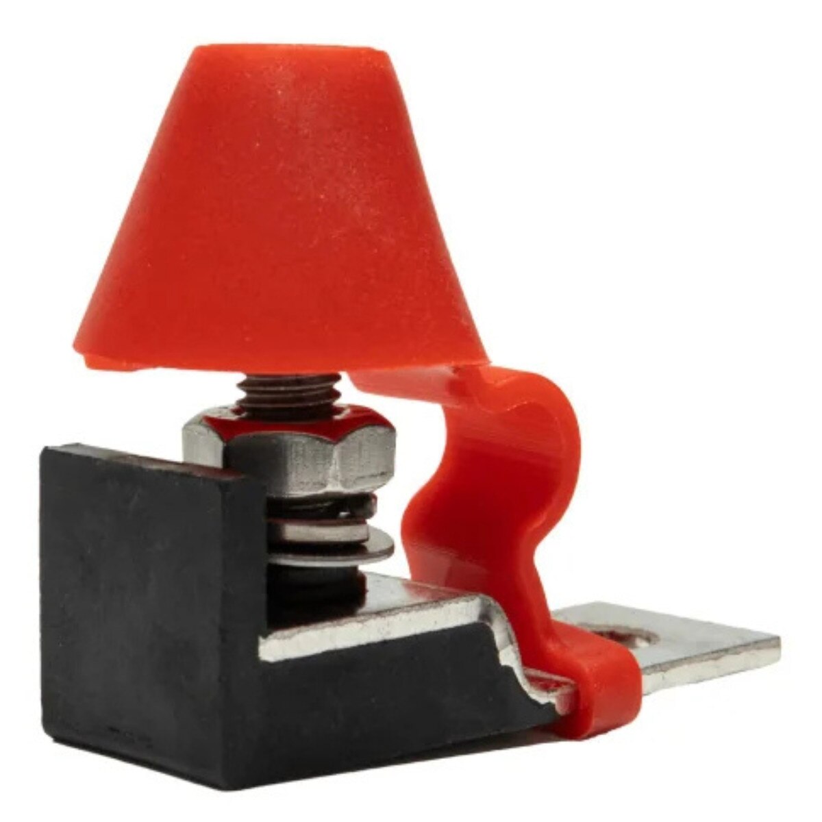 EGIS MRBF Terminal Fuse Block - Single Output, 30-300 A, Red Cover (3601B)
