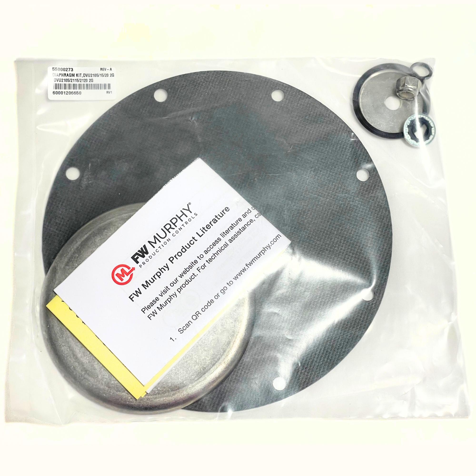 Diaphragm Repair Kit DVU 2105, 2115, 2120 (55000273)