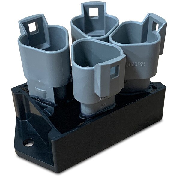 J1939 Four Place CAN Bus Splitter with Tin Pins (99-2DLM)