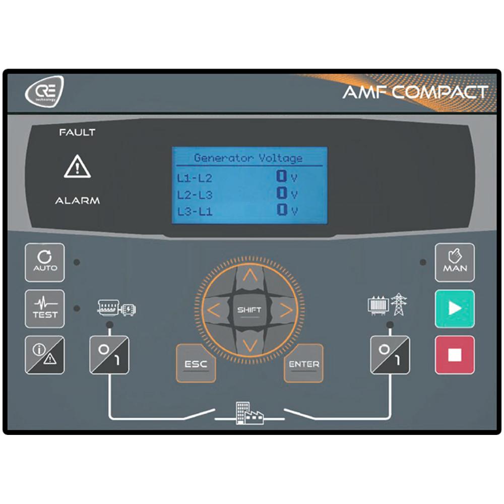 AMF Compact: Enhanced Auto Mains Failure Generator Controller